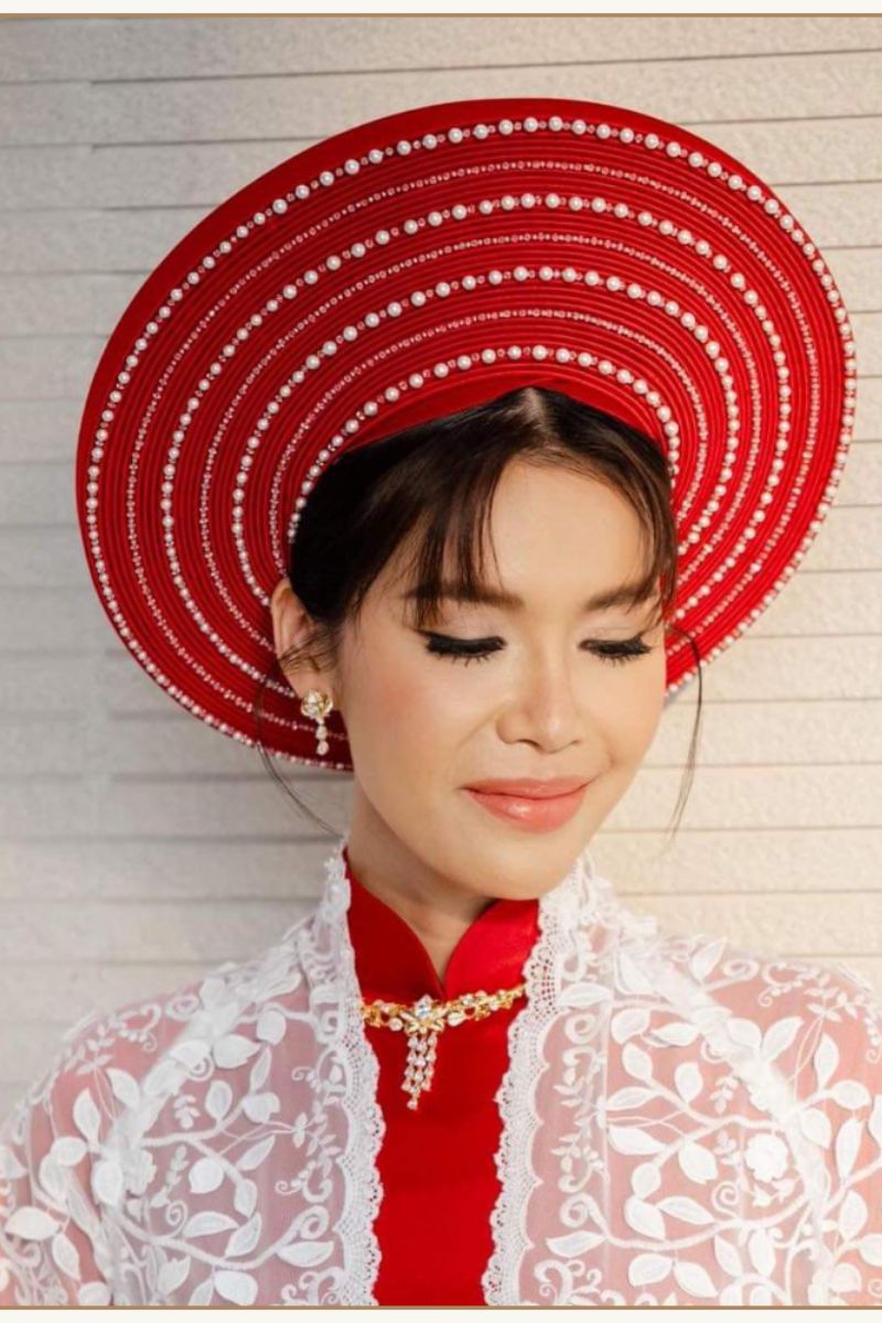 Cách Cài Mấn Cho Cô Dâu Đúng Chuẩn, Giữ Form Đẹp Suốt Buổi Lễ