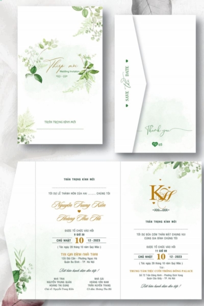 Top 30+ Mẫu Thiệp Cưới Vintage Đẹp Nhất 2026 - FELY WEEDING